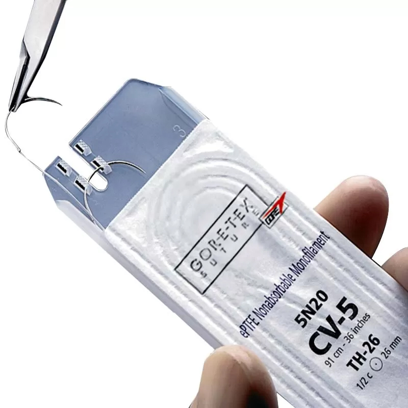 Gore tex suture – Fio de sutura Vascular – Gore – Cardiotronic